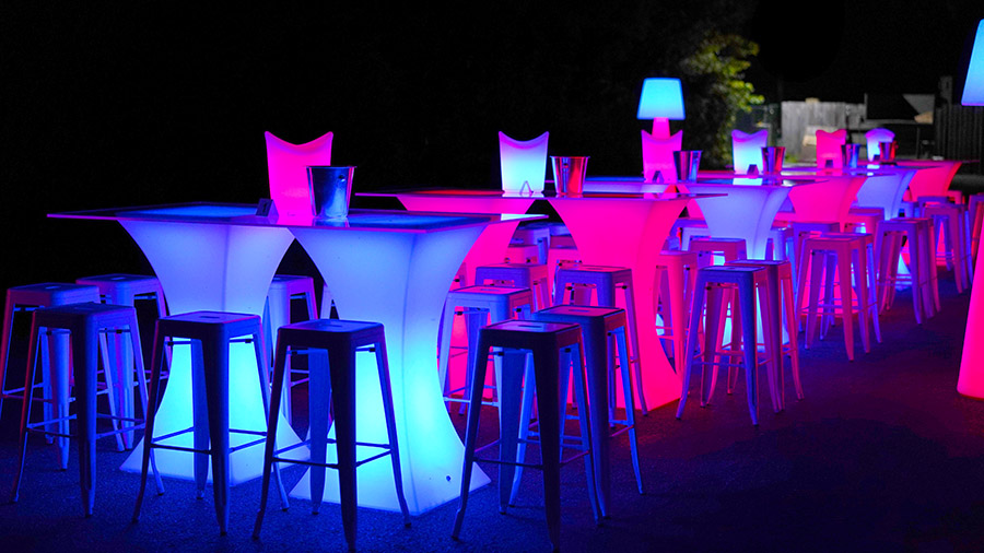 Glow LED Furniture Rental - Glow LED Furniture Rental